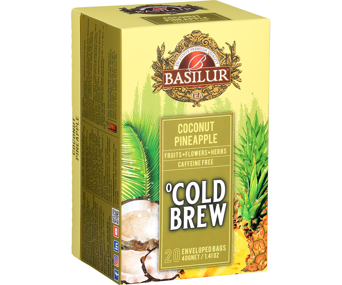 Basilur Tea - Cold Brew Iced Tea- Coconut Pineapple – Basilur Tea Romania