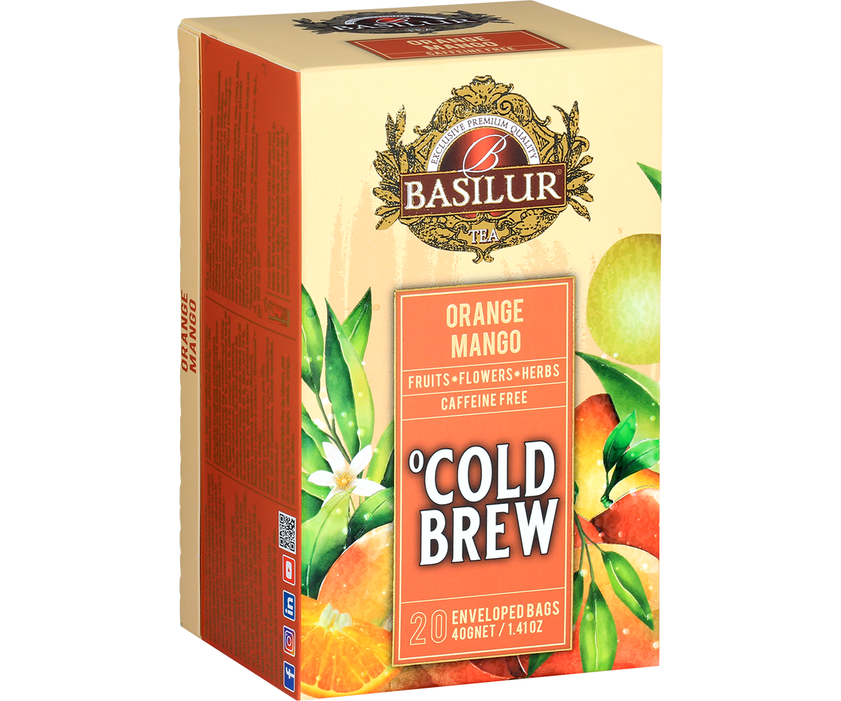 Basilur - Cold Brew - Orange Mango – Basilur Tea Romania